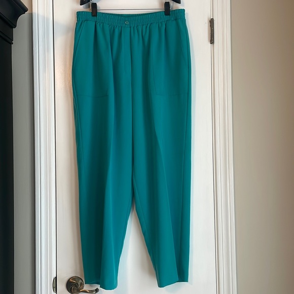 Maggie Sweet | Pants & Jumpsuits | Maggie Sweet Teal Silky Polyester ...